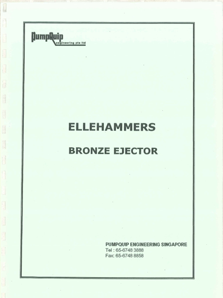 Brozne Ejector | PDF