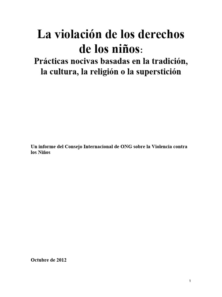 InCo Report Full Text translationSP | PDF