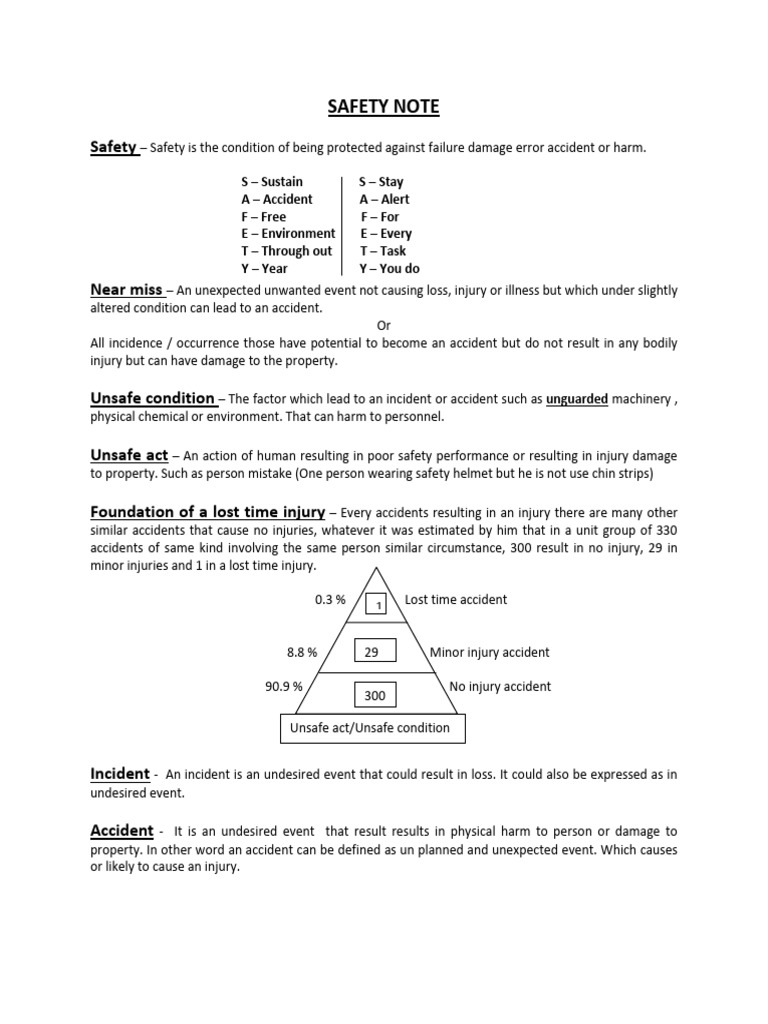 All Safety Matter | PDF