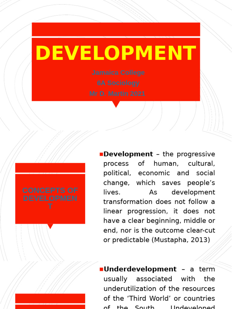 Concepts and Indicators of Development | PDF | Cost Of Living | Politics