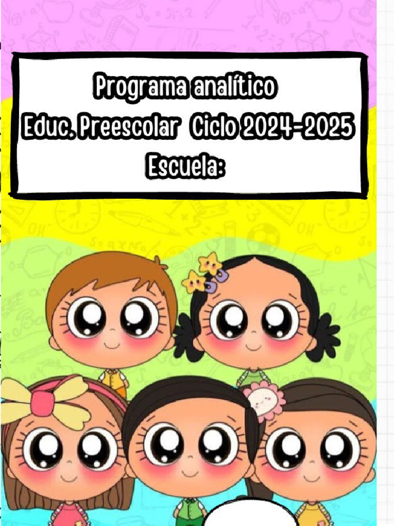 Programa Analitico 2024-2025 | PDF