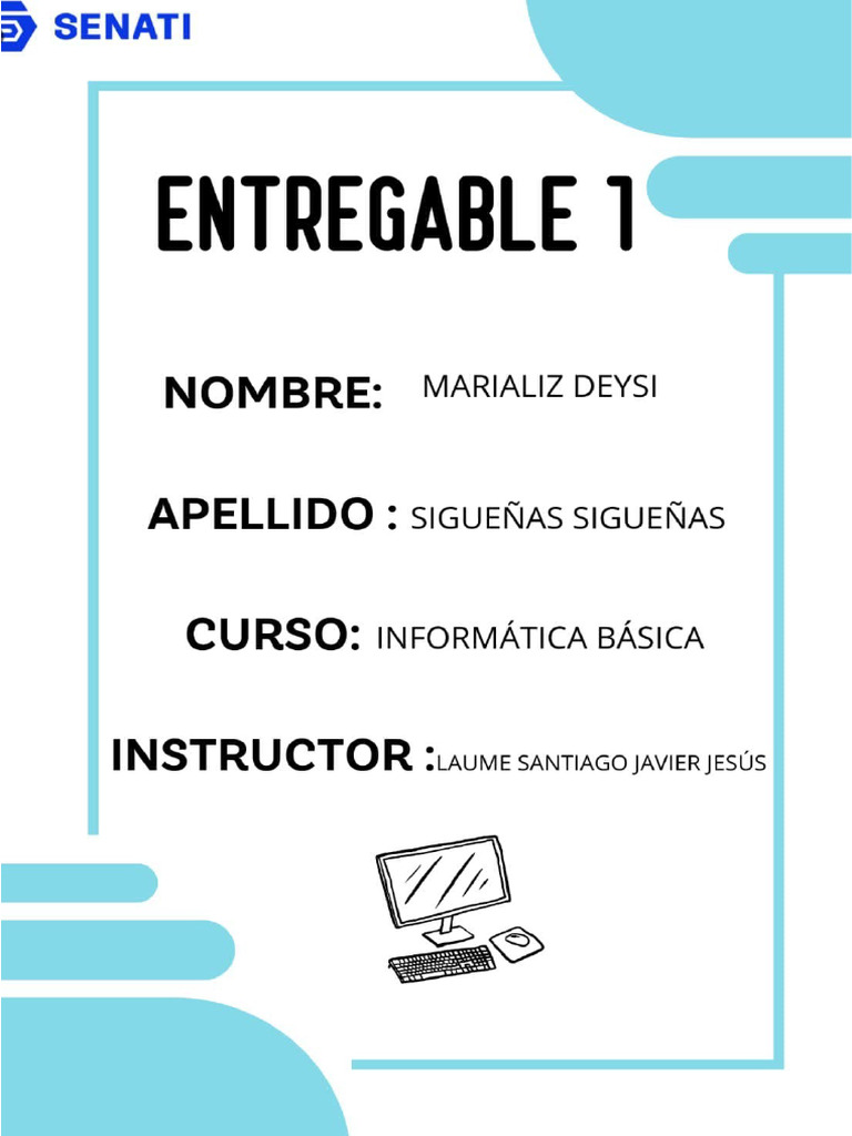 Entregable 1 - Informatica Basica | PDF