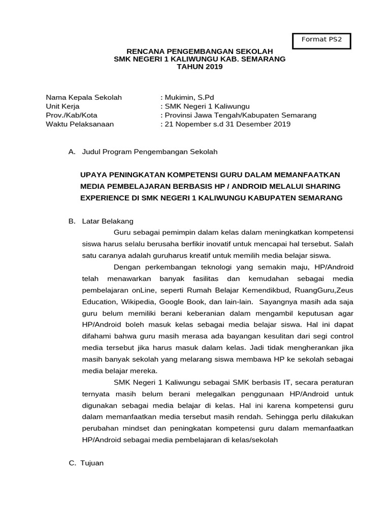 LK 03 - Menyusun Rencana Pengembangn - 27 - MUKIMIN | PDF