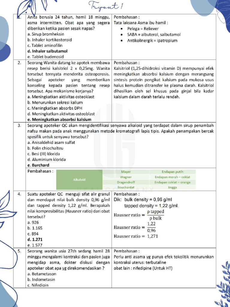 TryOut Eksklusif 1 | PDF