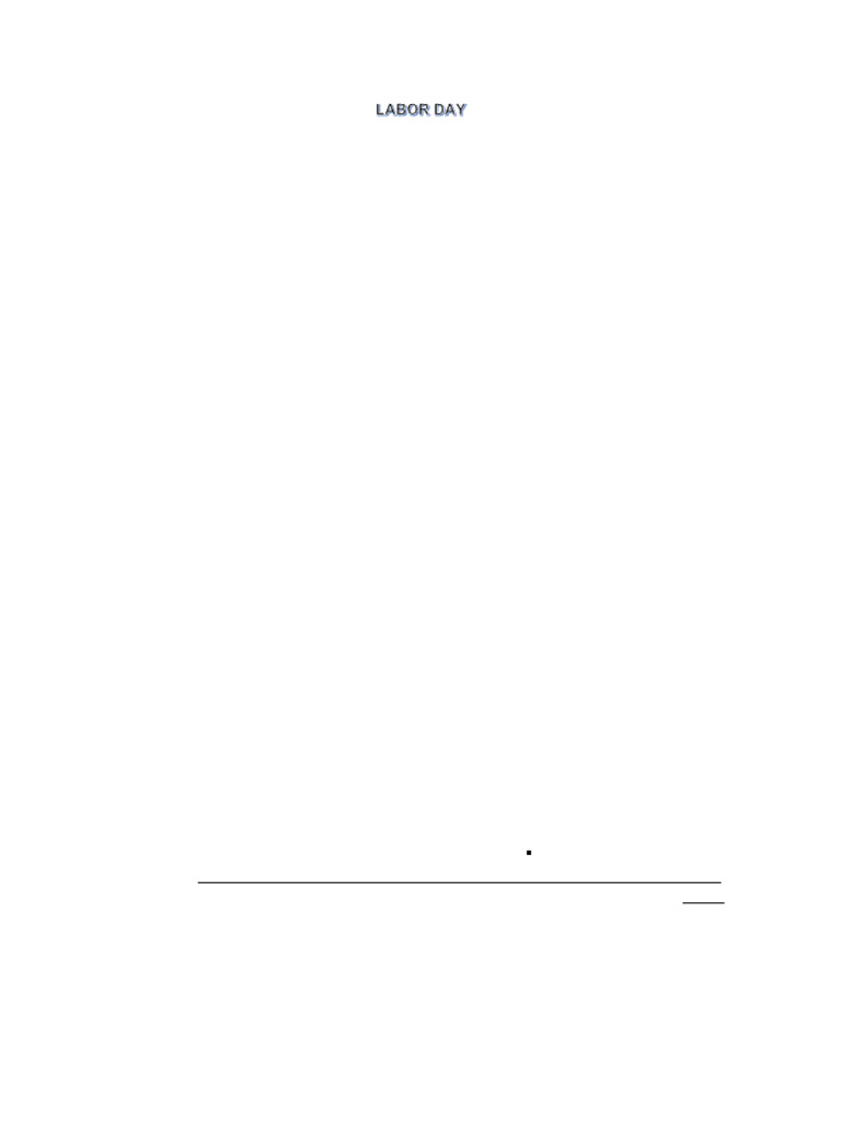 Texto_Labor_Day | PDF