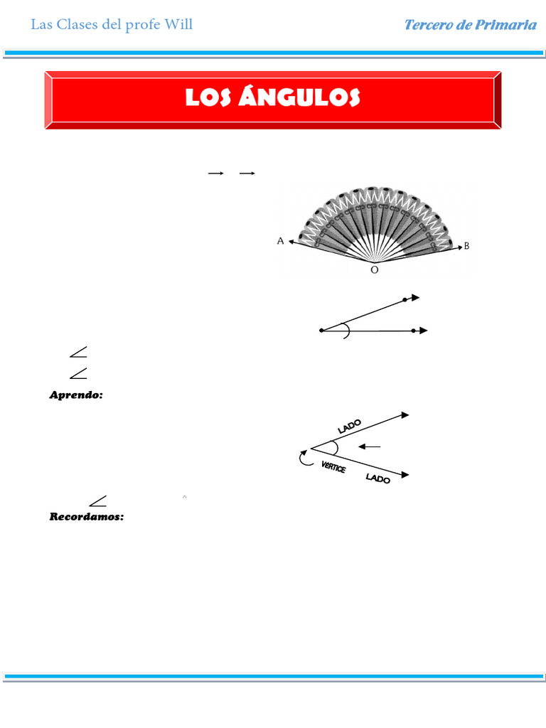 Ángulos | PDF