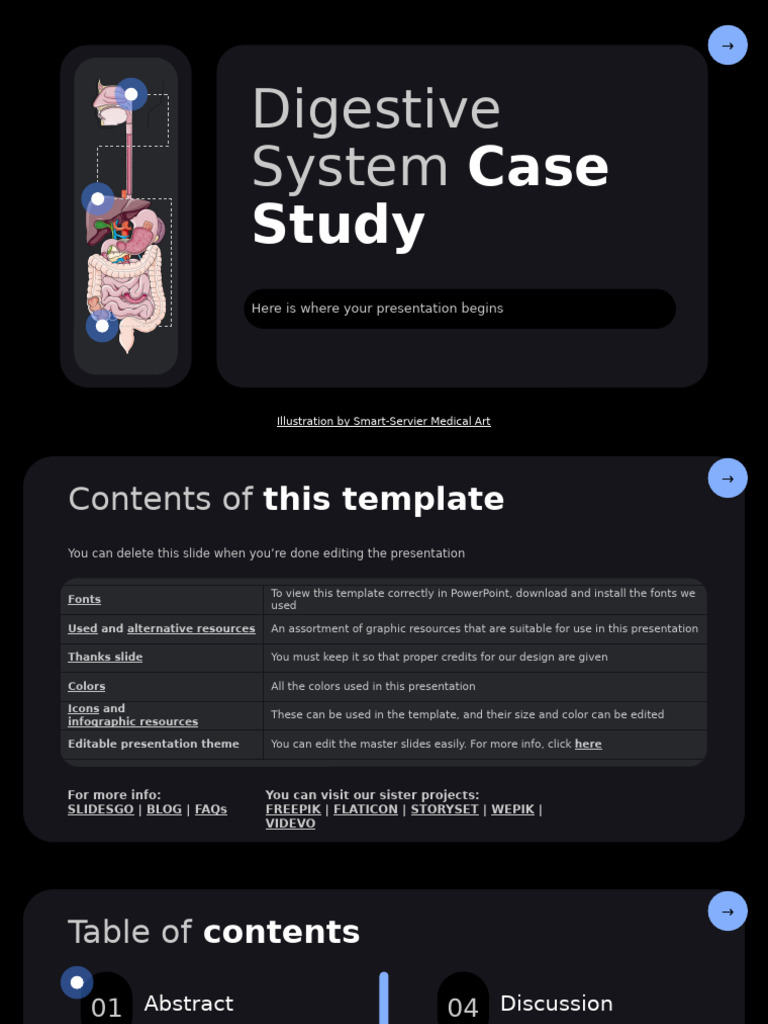 Digestive System Case Study by Slidesgo | PDF