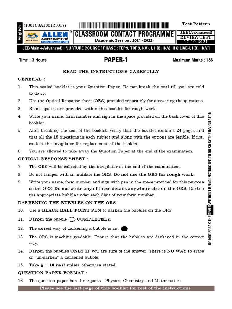 18.question Report Paper-1 | PDF