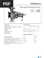 Catálogo KSB ETA: Bomba Centrífuga | PDF | Mecânica | Quantidade