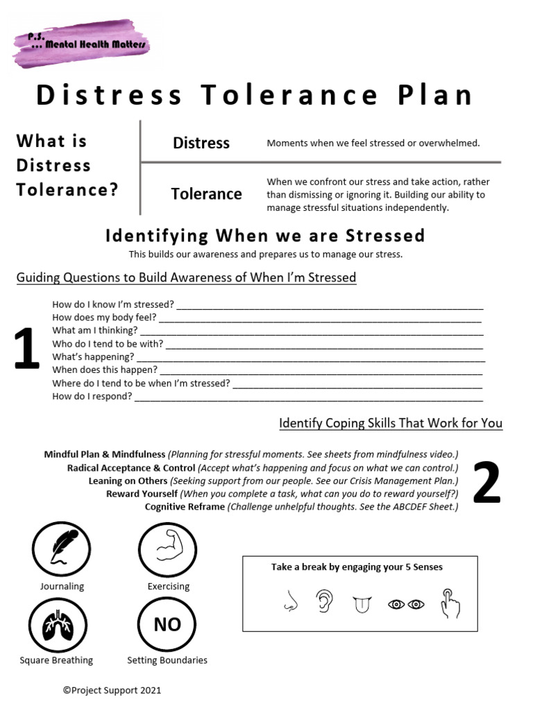 Distress Tolerance | PDF