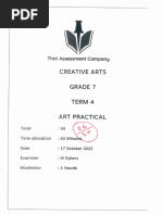 Class5 - Drawing - Final Question - Paper | PDF