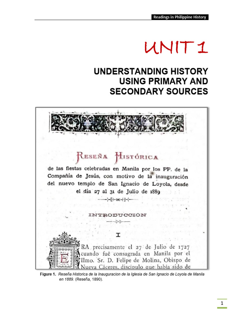 RPH - Unit 1, Lesson 1 | PDF