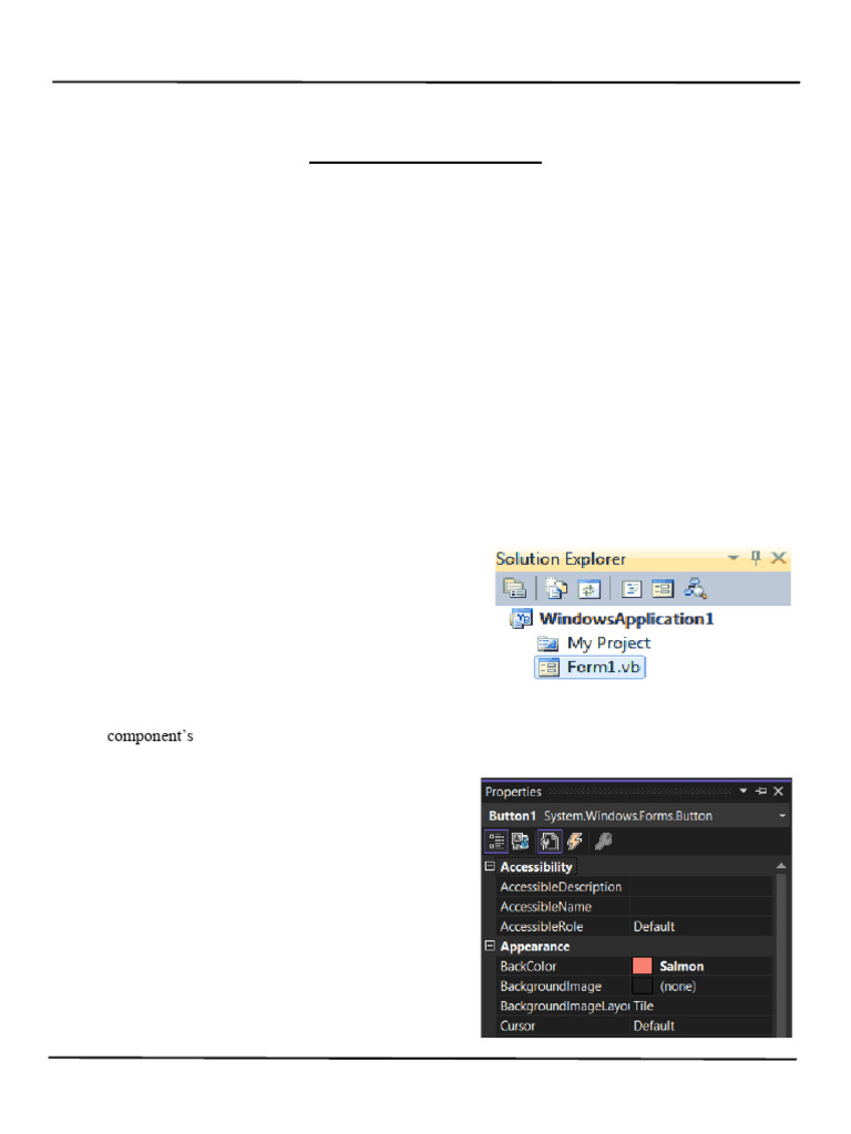 Introduction To VB. NET | PDF