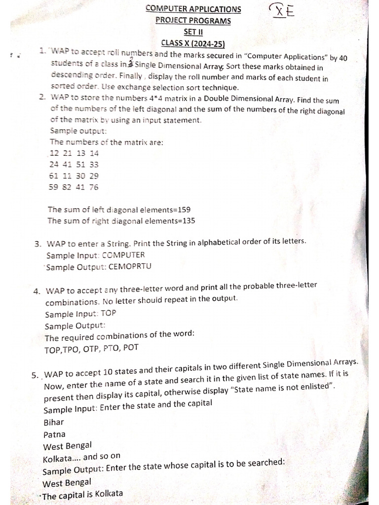 Computer Project 2 | PDF