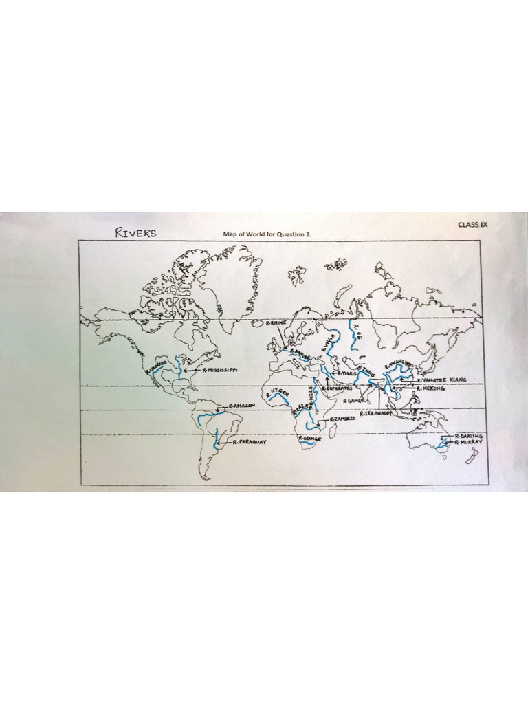 Class 9 Annual Map | PDF
