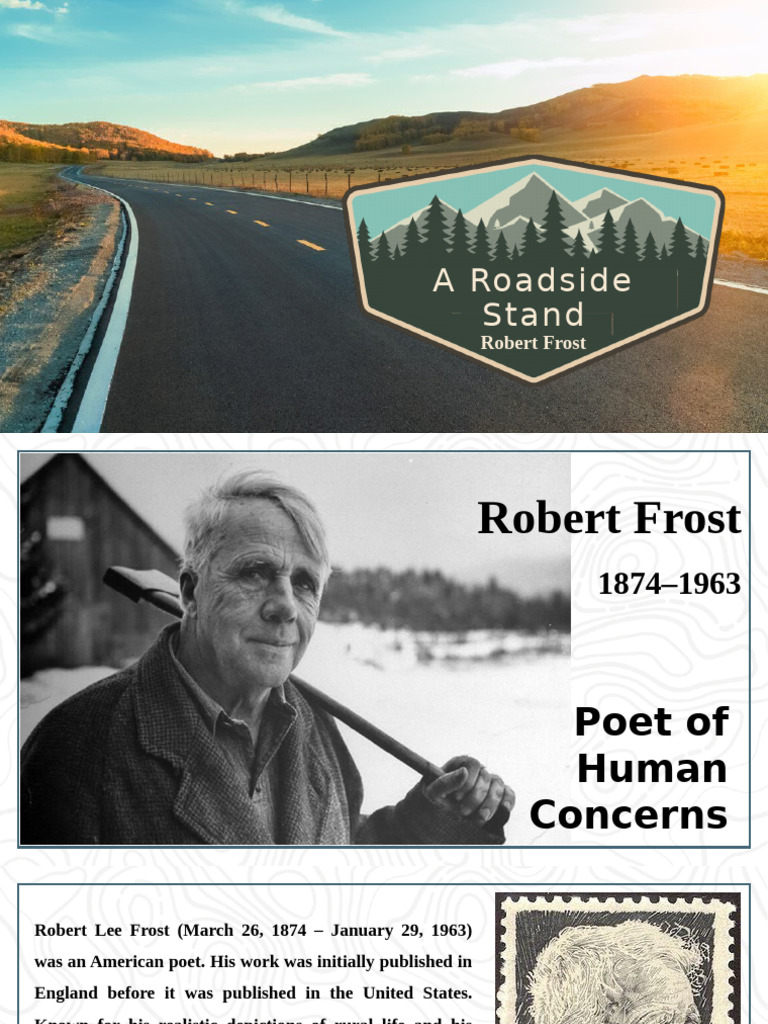 A Roadside Stand - PPT | PDF