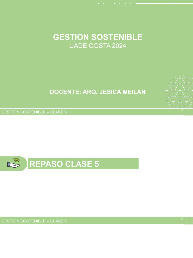 Clase 6 | PDF