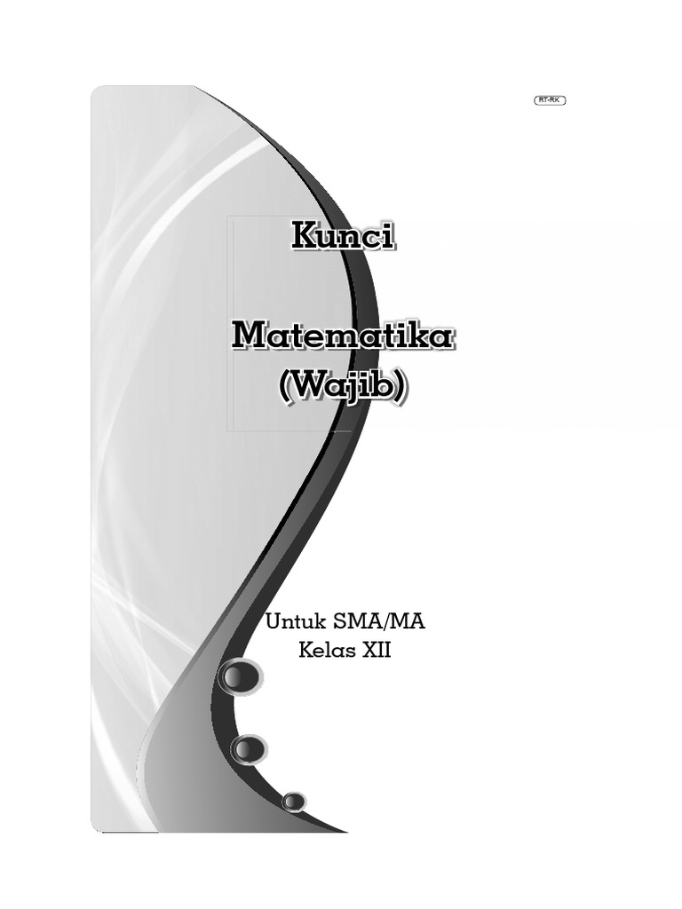 Kunci Matematika 12 WAJIB | PDF