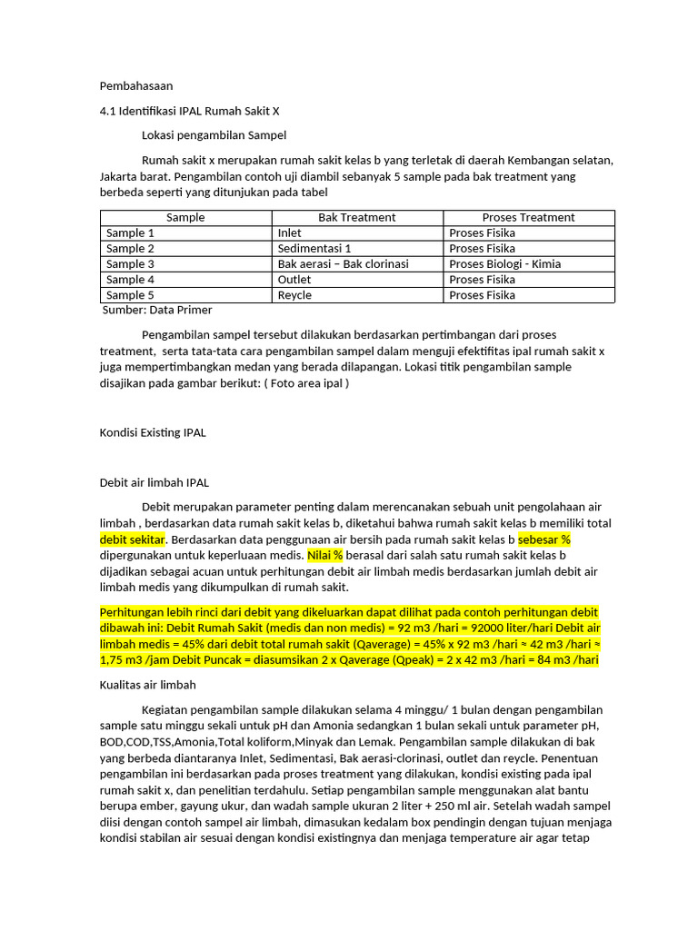 Draft Kasar Pembahasaan Bab 5 | PDF