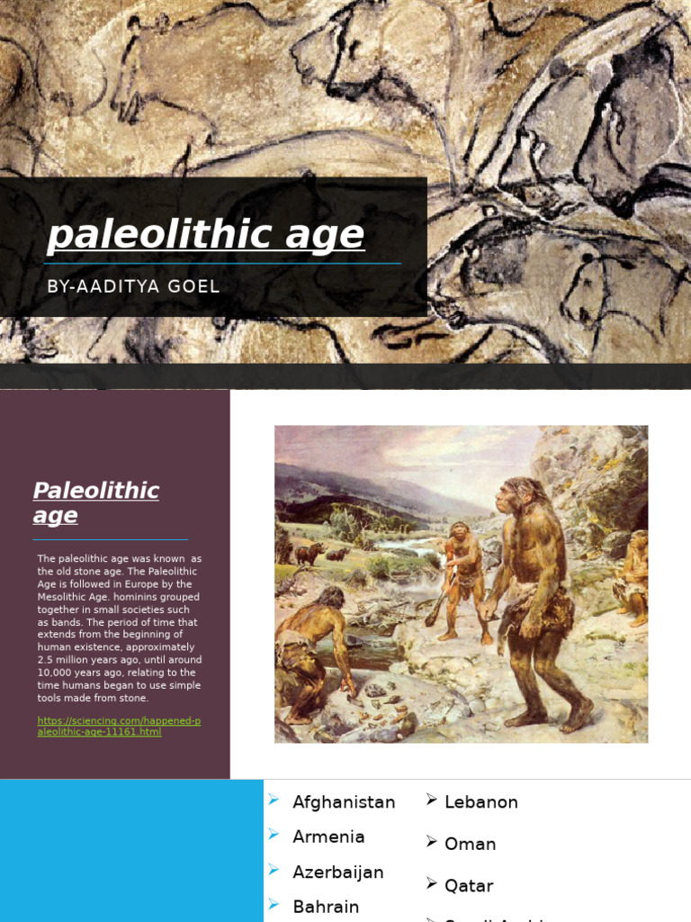 Paleolithic Age | PDF