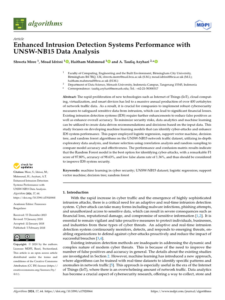 Algorithms 17 00064 | PDF