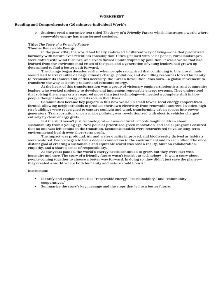 Worksheet Low | PDF