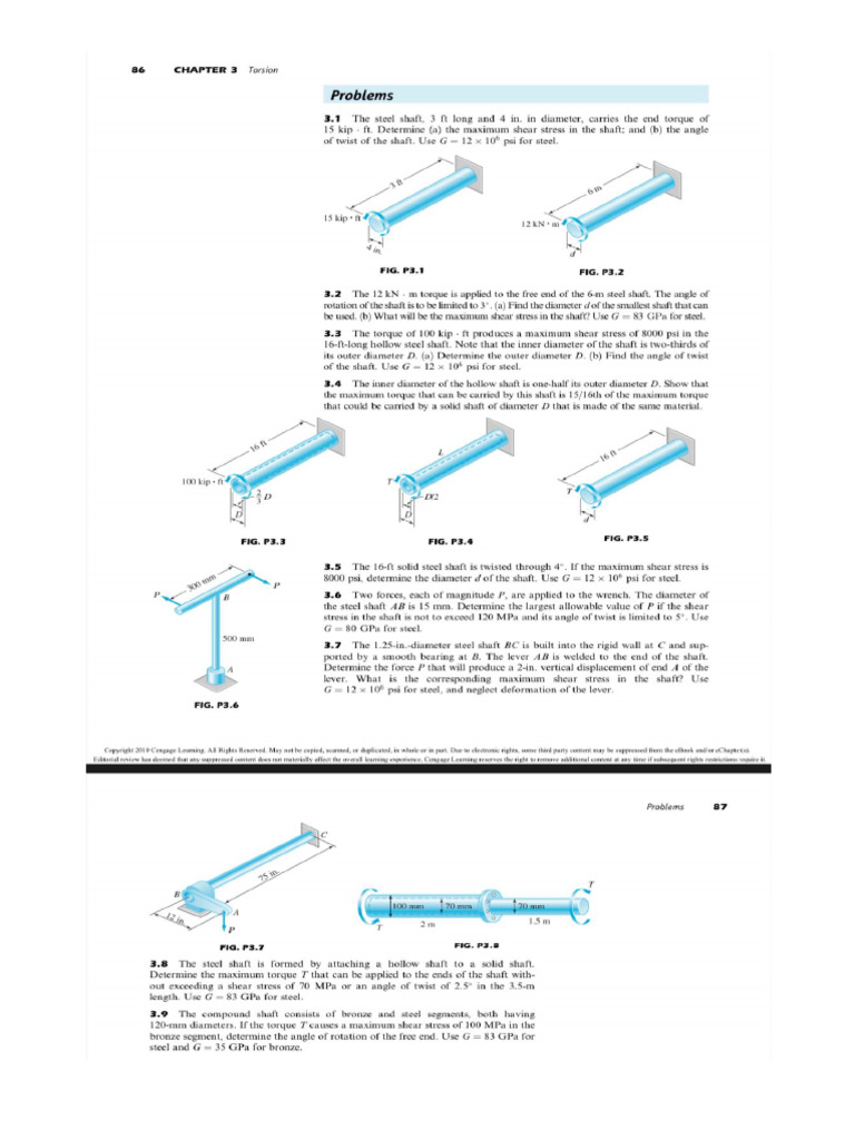 Torsion Problem Kiusalaas | PDF