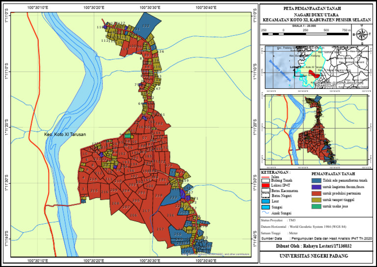 Peta Pemanfaatan Tanah | PDF