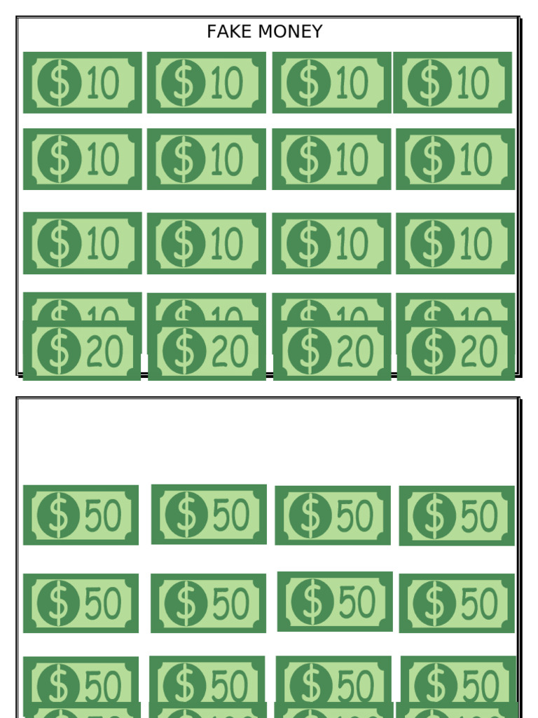 Fake Money | PDF