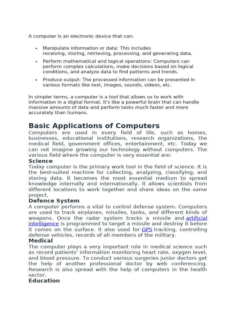Unit 1 | PDF