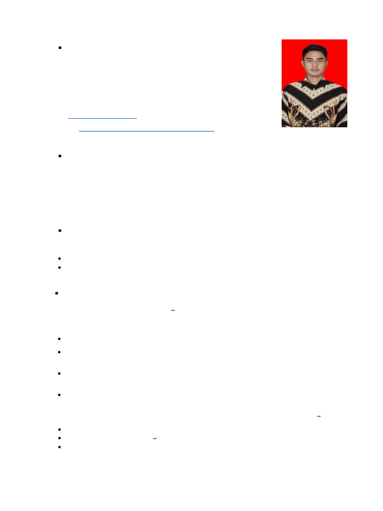CV Muhammad Raflan Ichsan | PDF