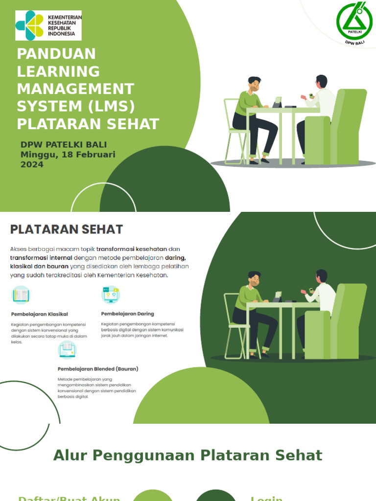 Panduan Lms Plataran Sehat - 18 Feb 2024 | PDF