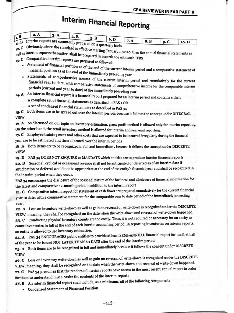 Key Interim | PDF