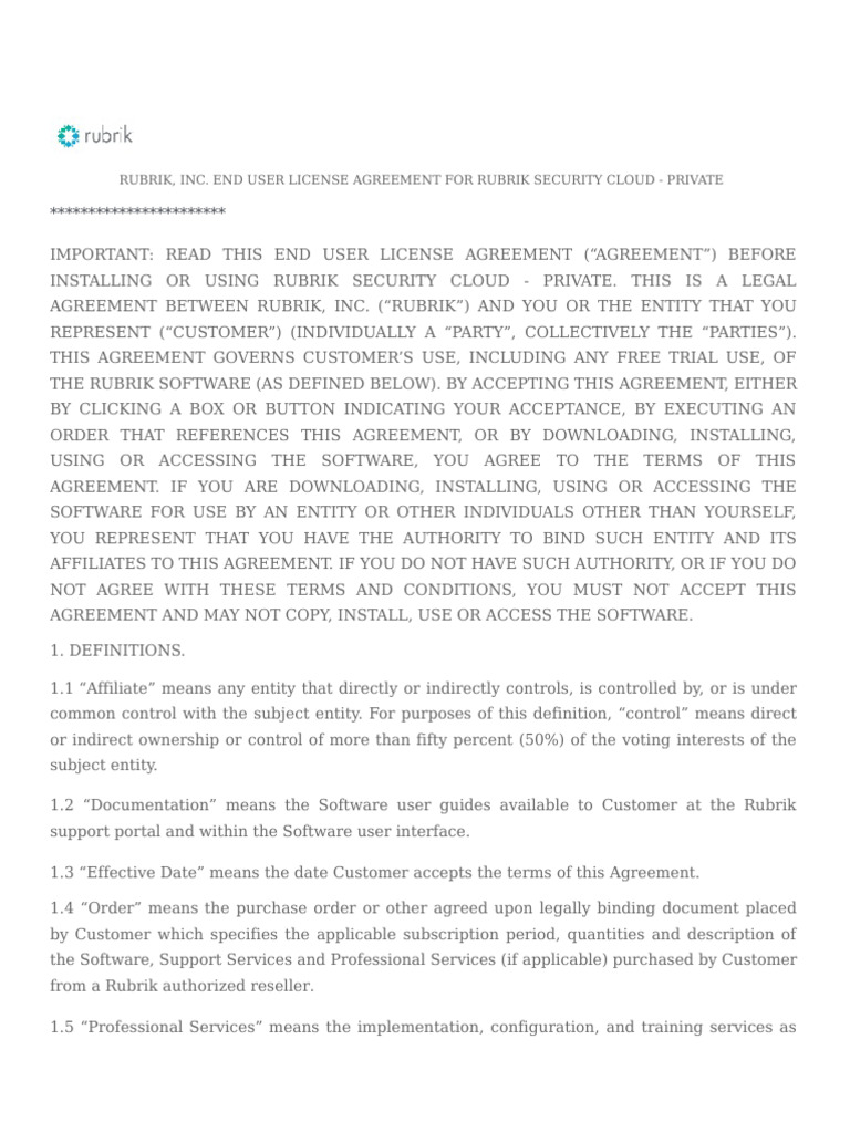 Rubrik Eula 5 1 | PDF