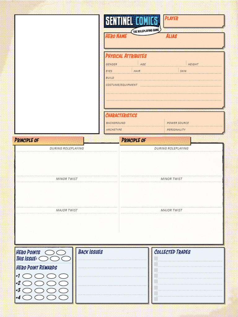 Character Sheet - Abraxis | PDF