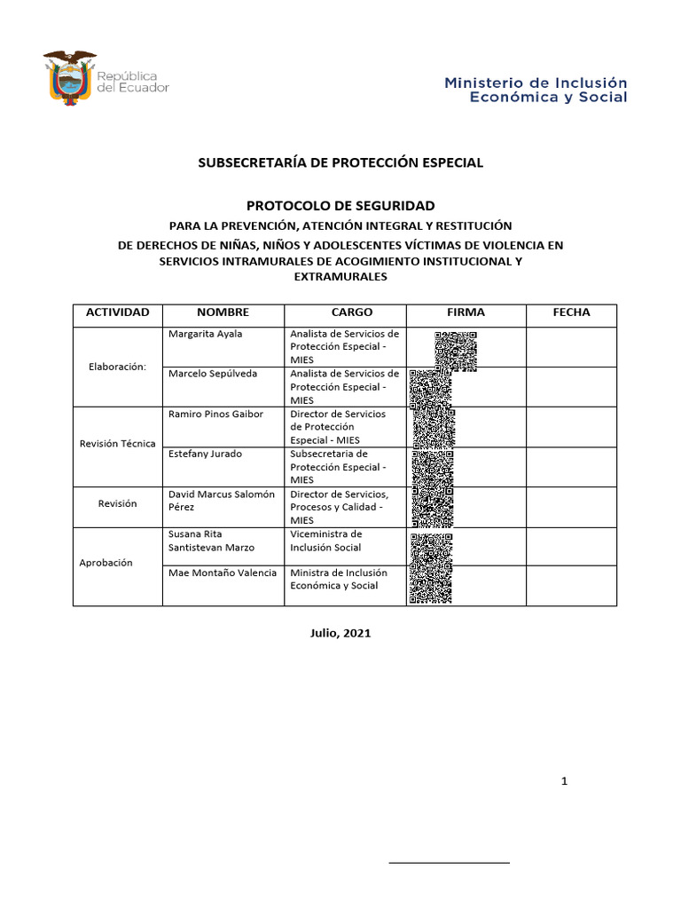 ANEXO 3 - Protocolo - Prevencion - de - Violencia | PDF