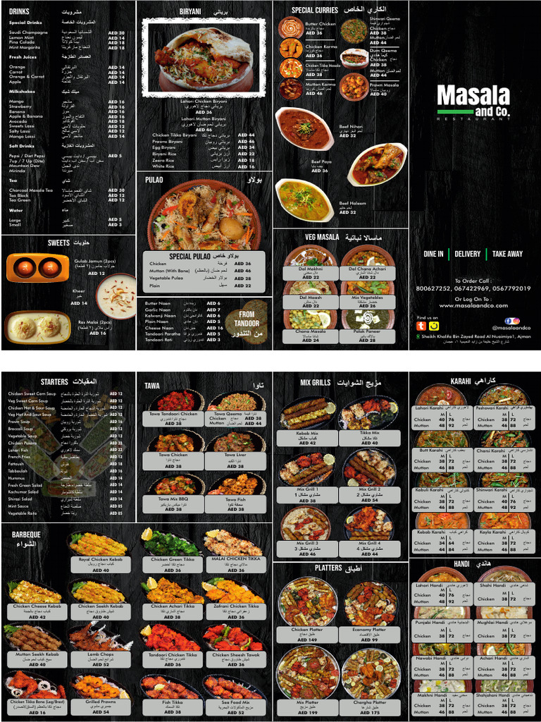 Masala & Co. Brocher New | PDF