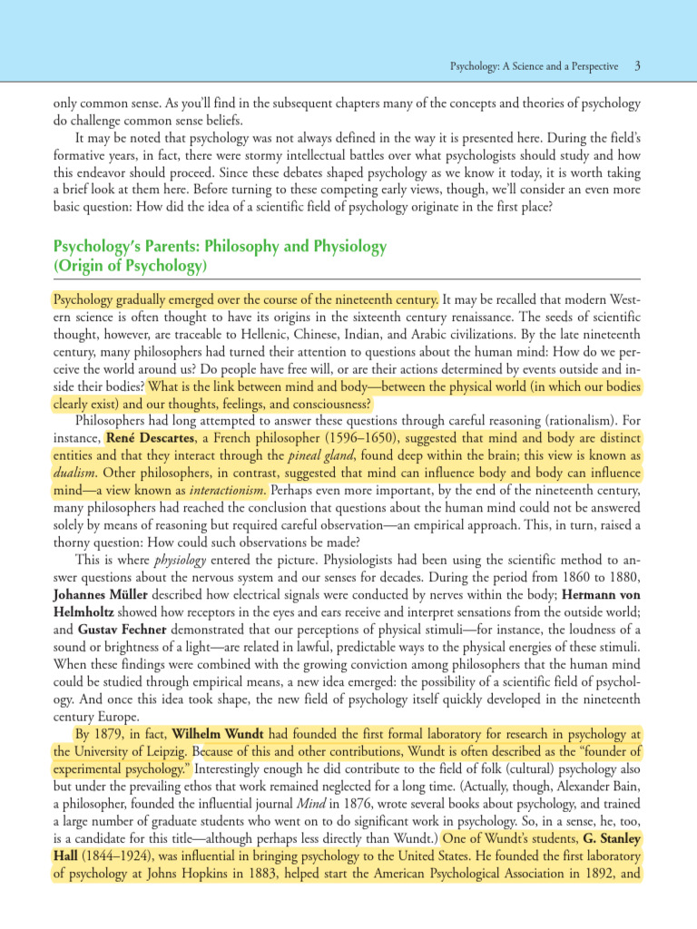 Psychology: A Science and A Perspective | PDF