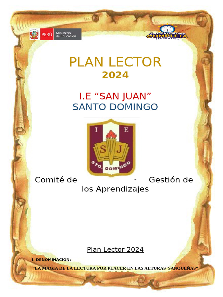 Plan Lector | PDF