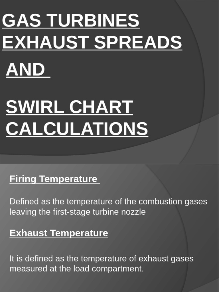 Gas Turbines Exhaust Spreads | PDF