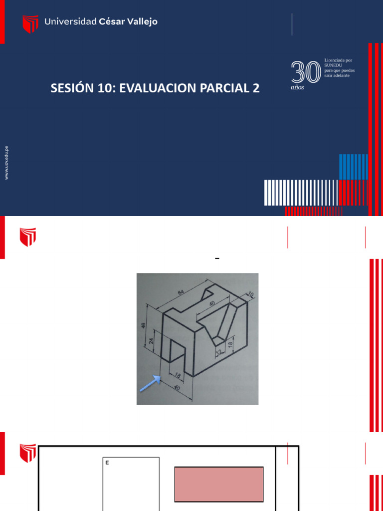 Evaluacion Parcial 2 - Ing Industrial - 2023-1 | PDF | Dibujo