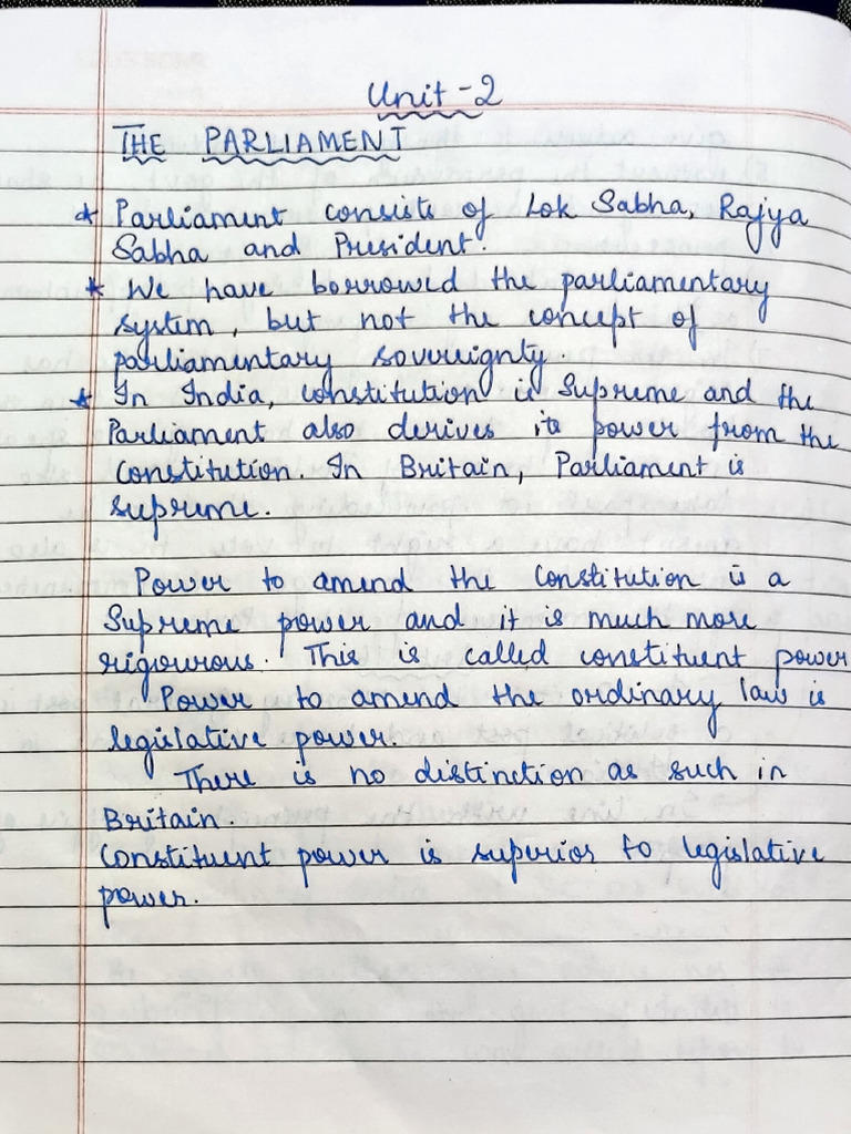 Constitutional Law Unit 2 | PDF