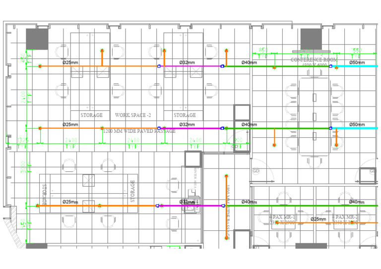 Sample Fire Layout India | PDF