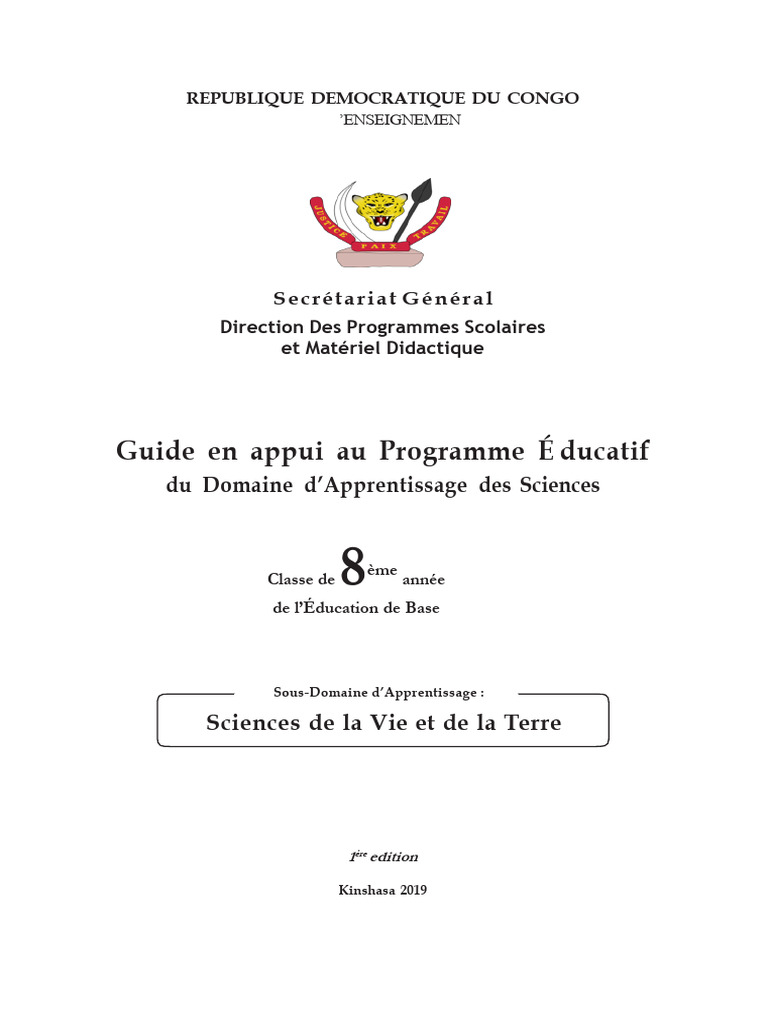 Guide Pe8 SVT 16062019 Dipromad Mepsp | PDF