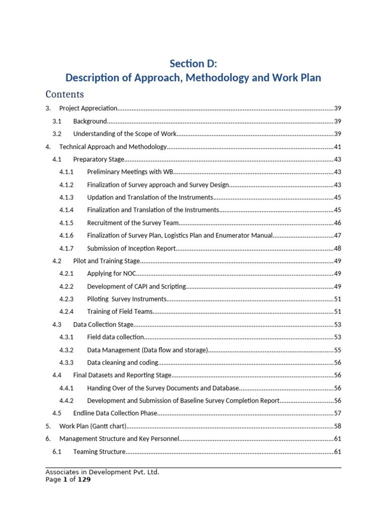 Technical Proposal SCALE 0002005161 | PDF