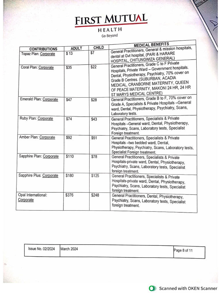 First Mutual Life Health | PDF