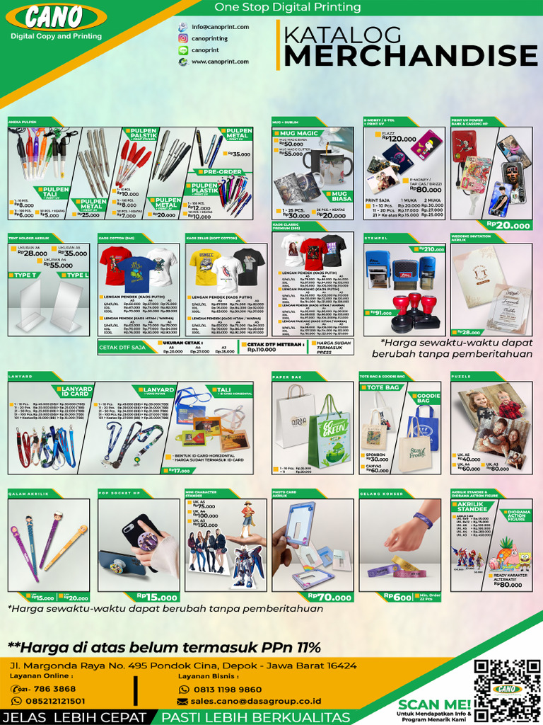 Katalog Merchendise 06 Maret 2024 | PDF