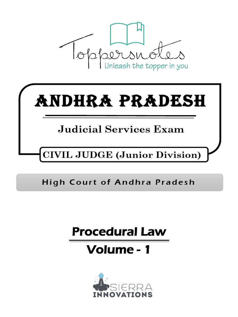 AP JSE Sample Procedural Law Volume 1 | PDF