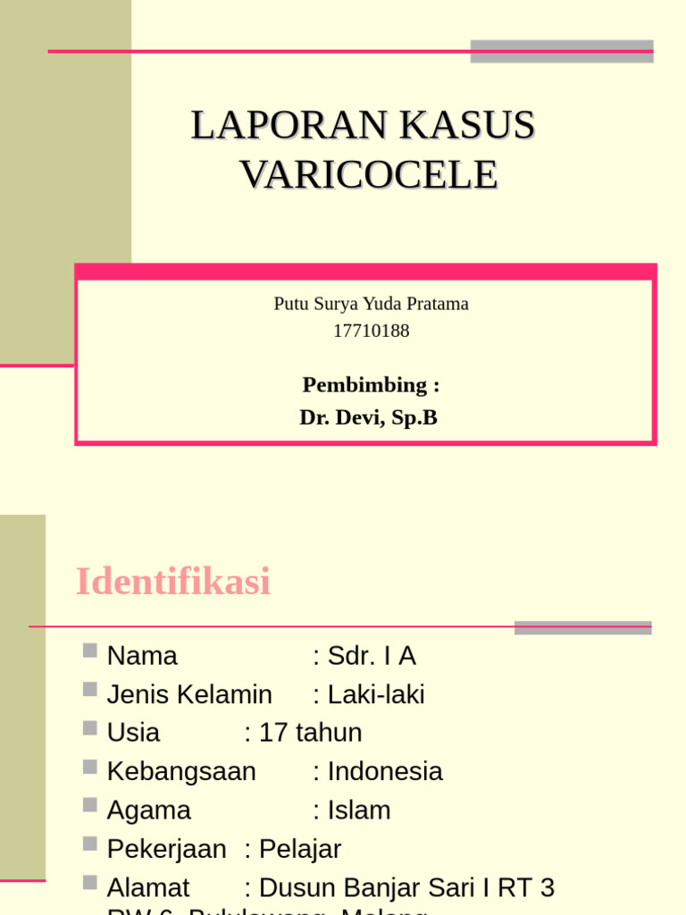Lapsus Varikokel | PDF