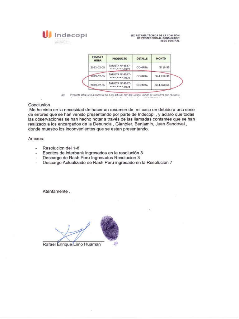 Inconducta Funcional Hoja 5 | PDF